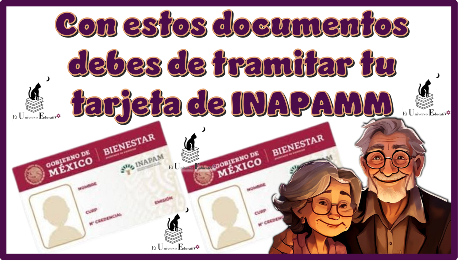 ≫ Con estos documentos debes tramitar tu tarjeta de INAPAM ️【 mayo 2026】