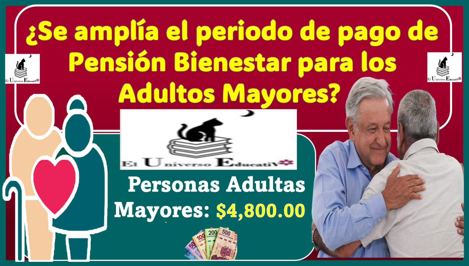 ≫ ¿se Amplía El Periodo De Pago De Pensión Bienestar Para Los Adultos